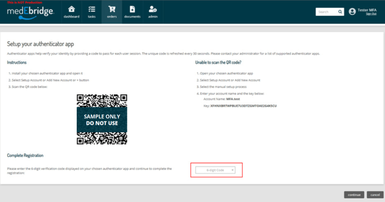 medEbridge® | Multi-factor Authentication